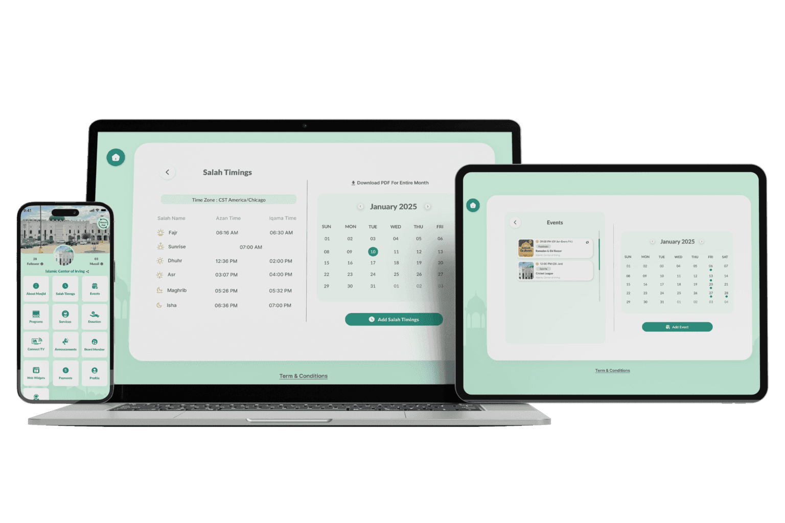 ConnectMazjid: #1 Efficient Masjid Management Software